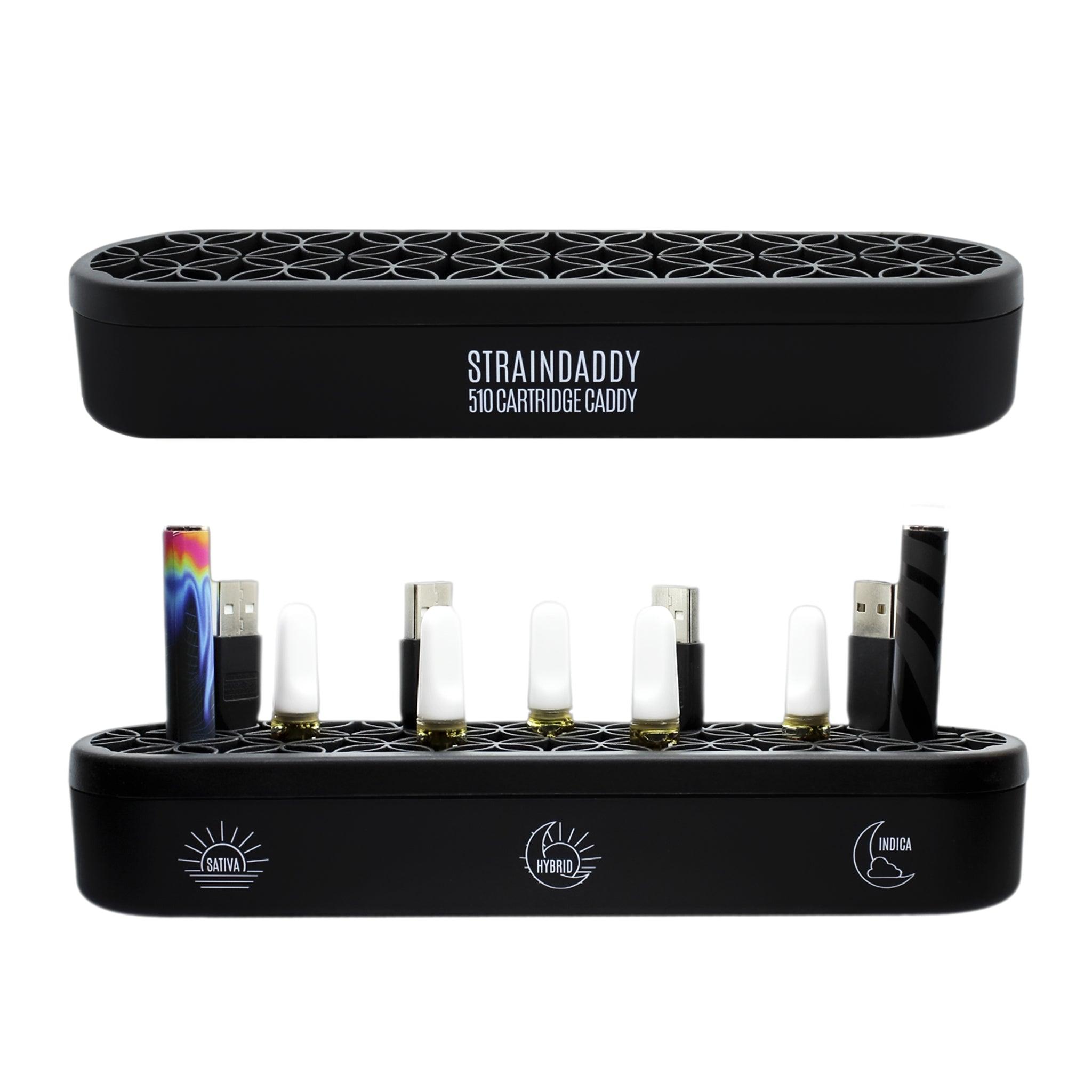 Straindaddy 510 Cartridge Caddy: Simplifed Vape Storage & Organizion ...